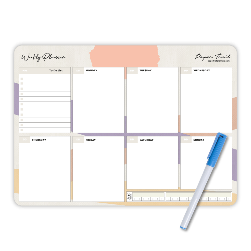 Bohemian 3in1 Bundle Magnetic Planners – Paper Trail Planners